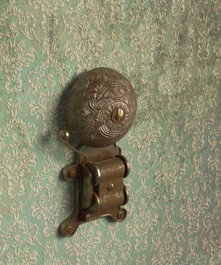 ArtStation - Antique Victorian Doorbell