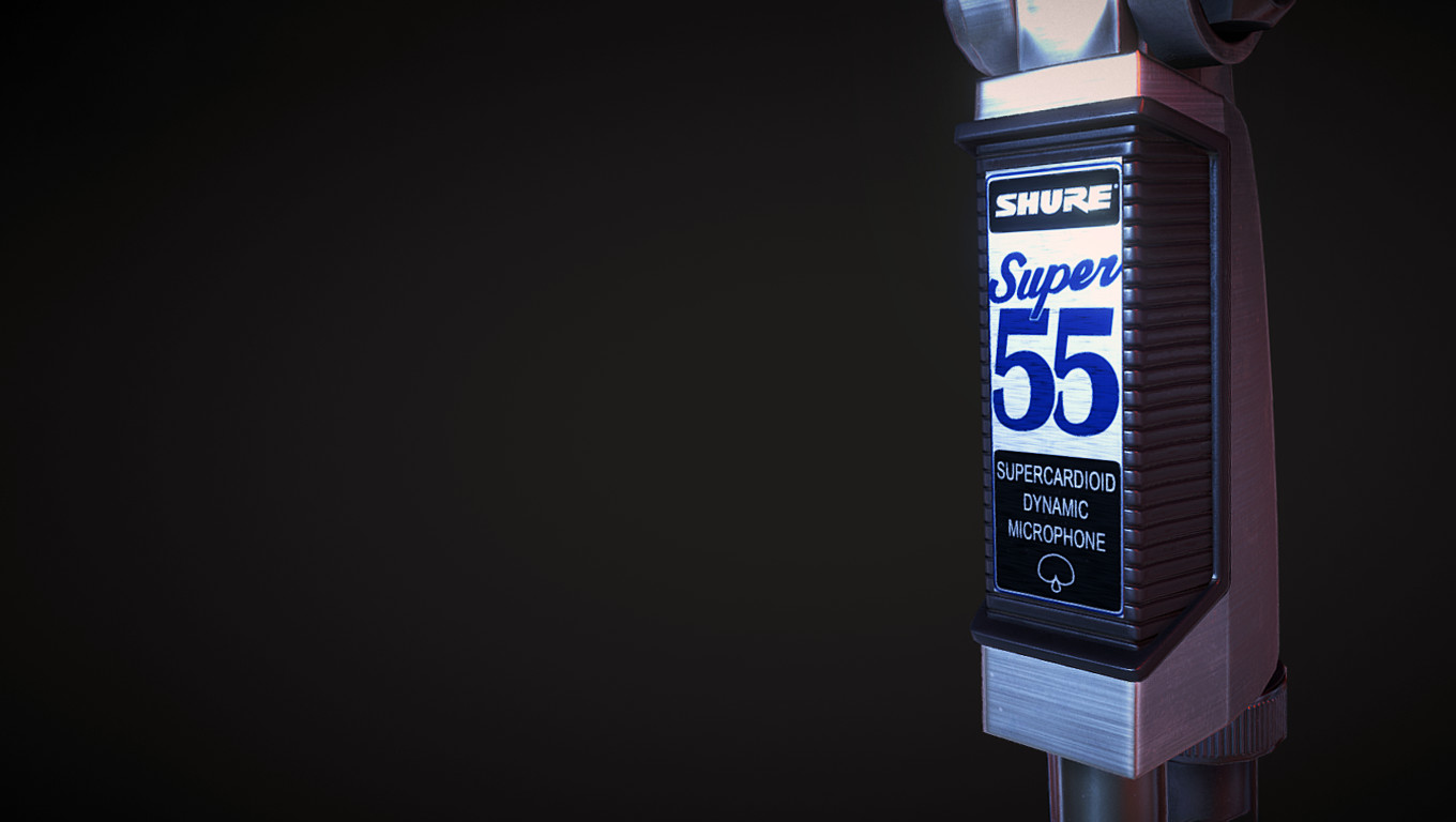 ArtStation - Shure Mic 55