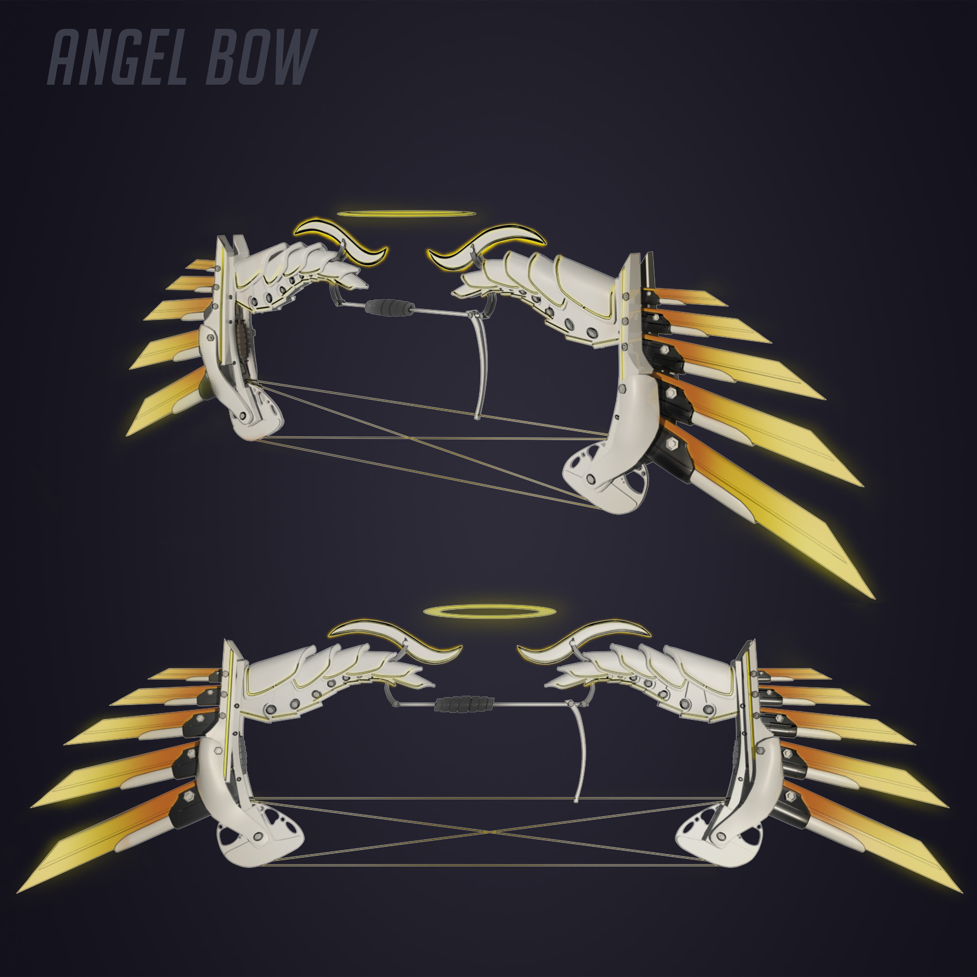 Angelic Bow And Arrow