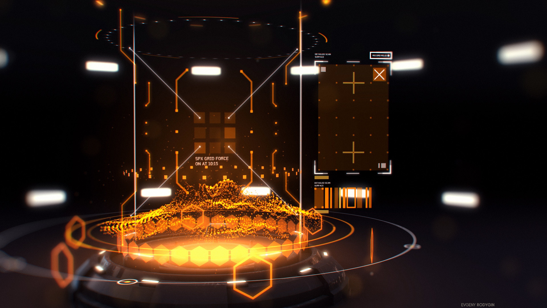 ArtStation - Holo Portal - Fantasy UI