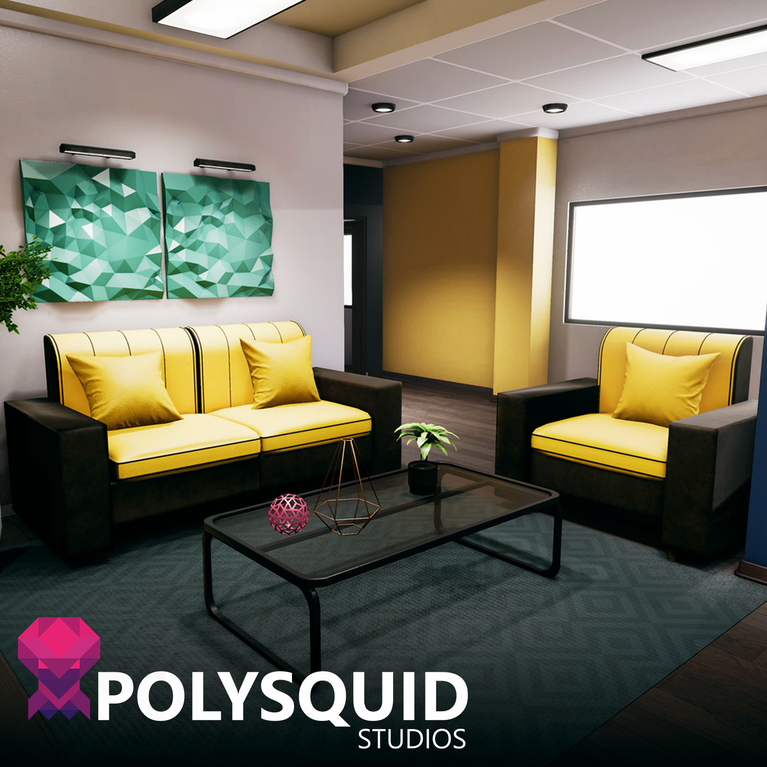 ArtStation - Modular Office Environment