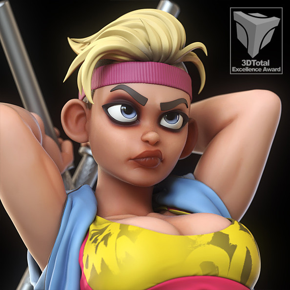 ArtStation - Bloodsport Beatdown - Sasha