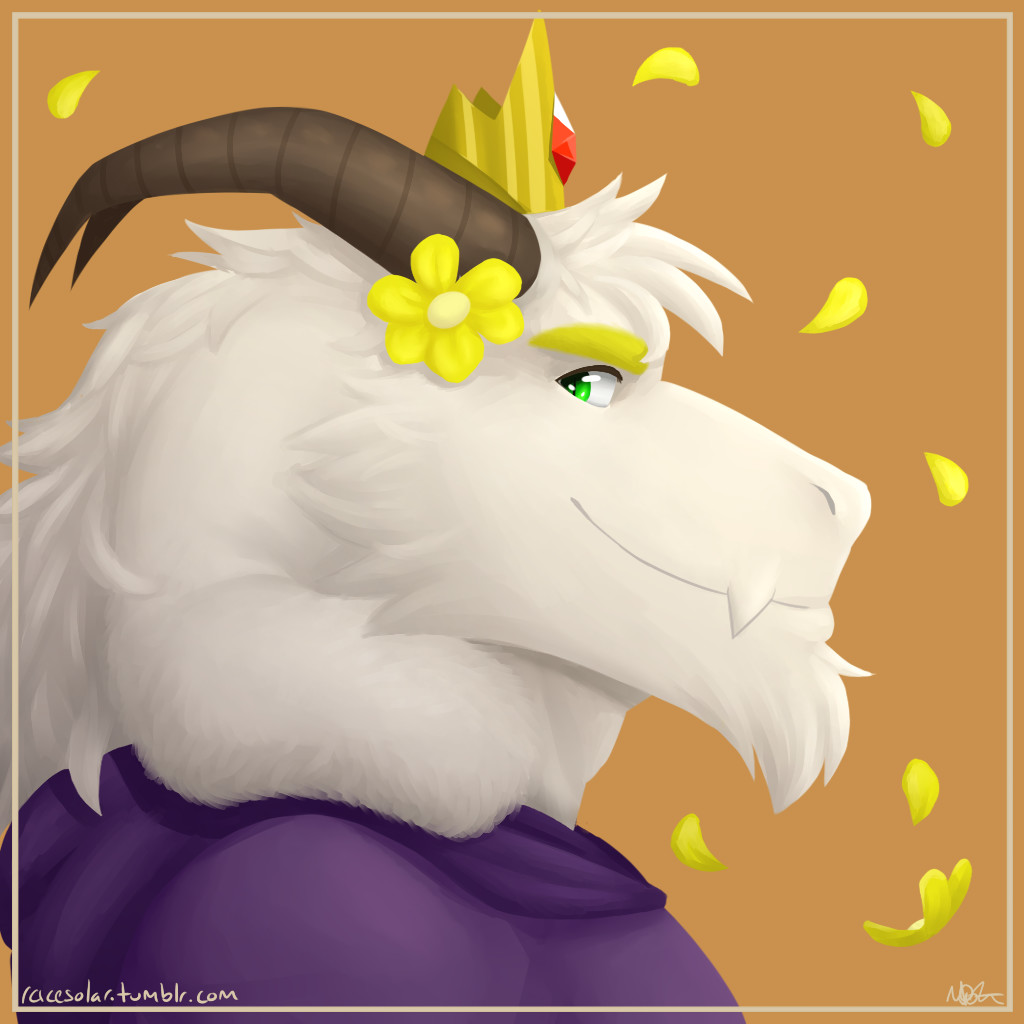 ArtStation - King Asriel Dreemurr