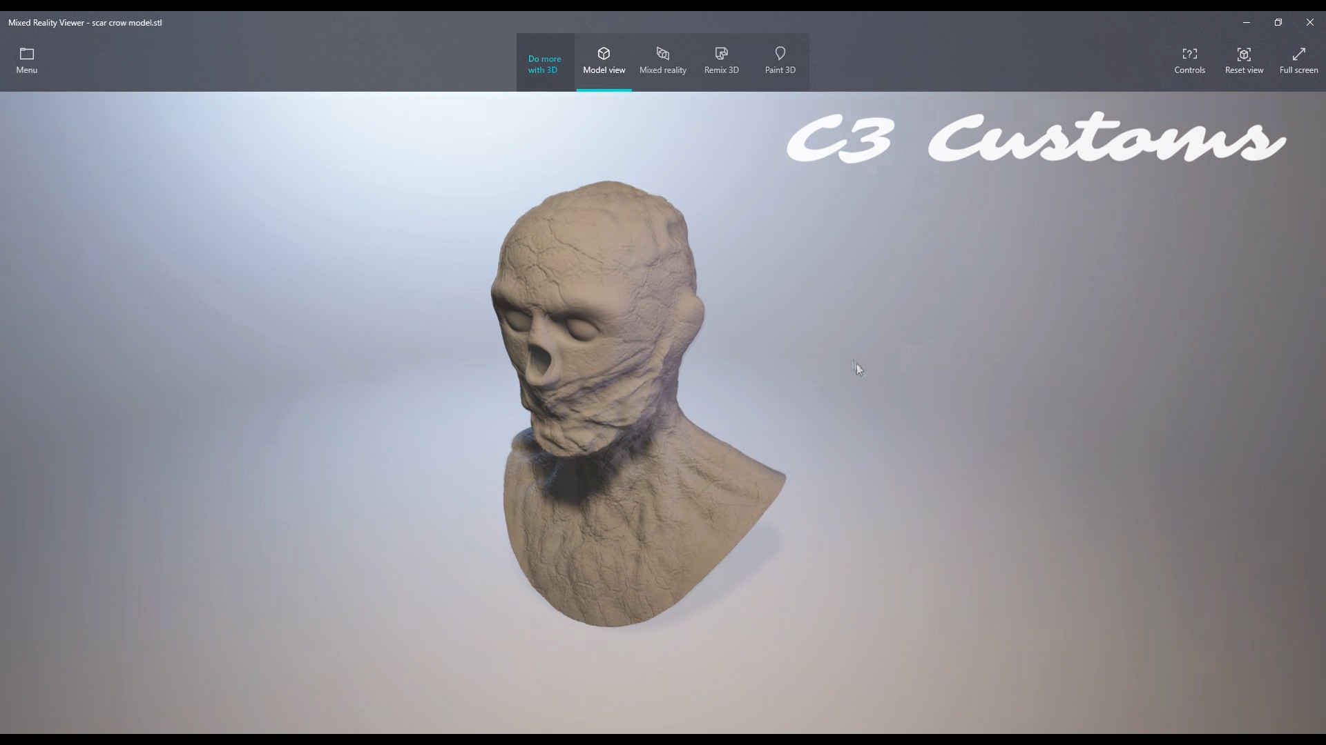 Joshua Enos - Scare crow model made in mudbox