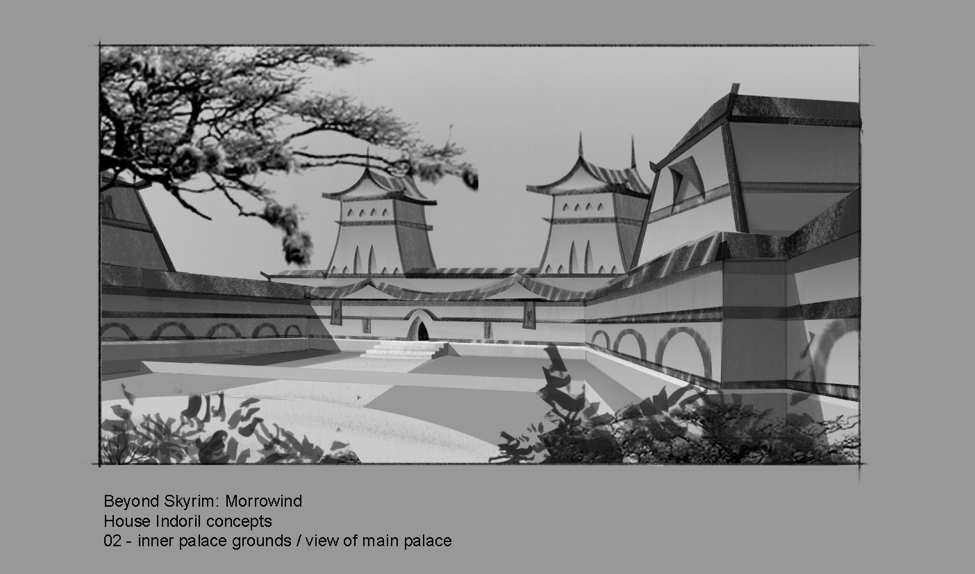 ArtStation - Mournhold Palace Concepts_01