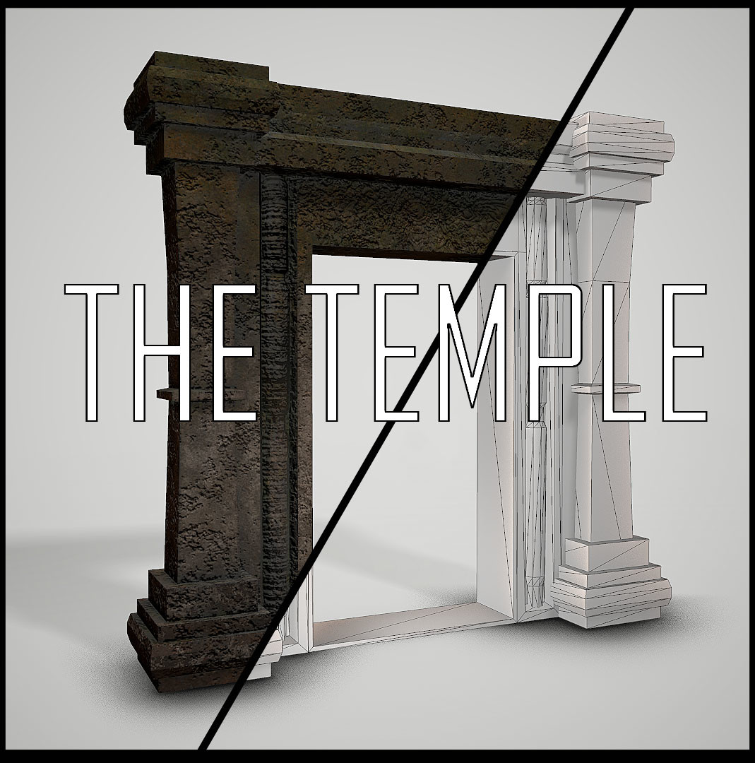 ArtStation - Modular Temple design