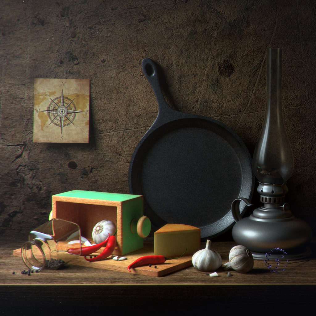 ArtStation - Still_Life_Lighting_Study