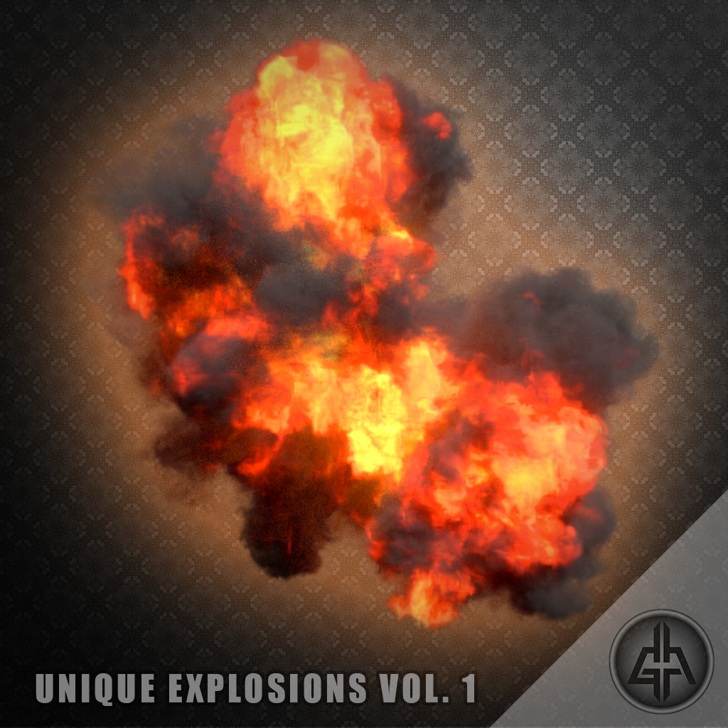 ArtStation - Game VFX - Unique Explosions Vol. 1