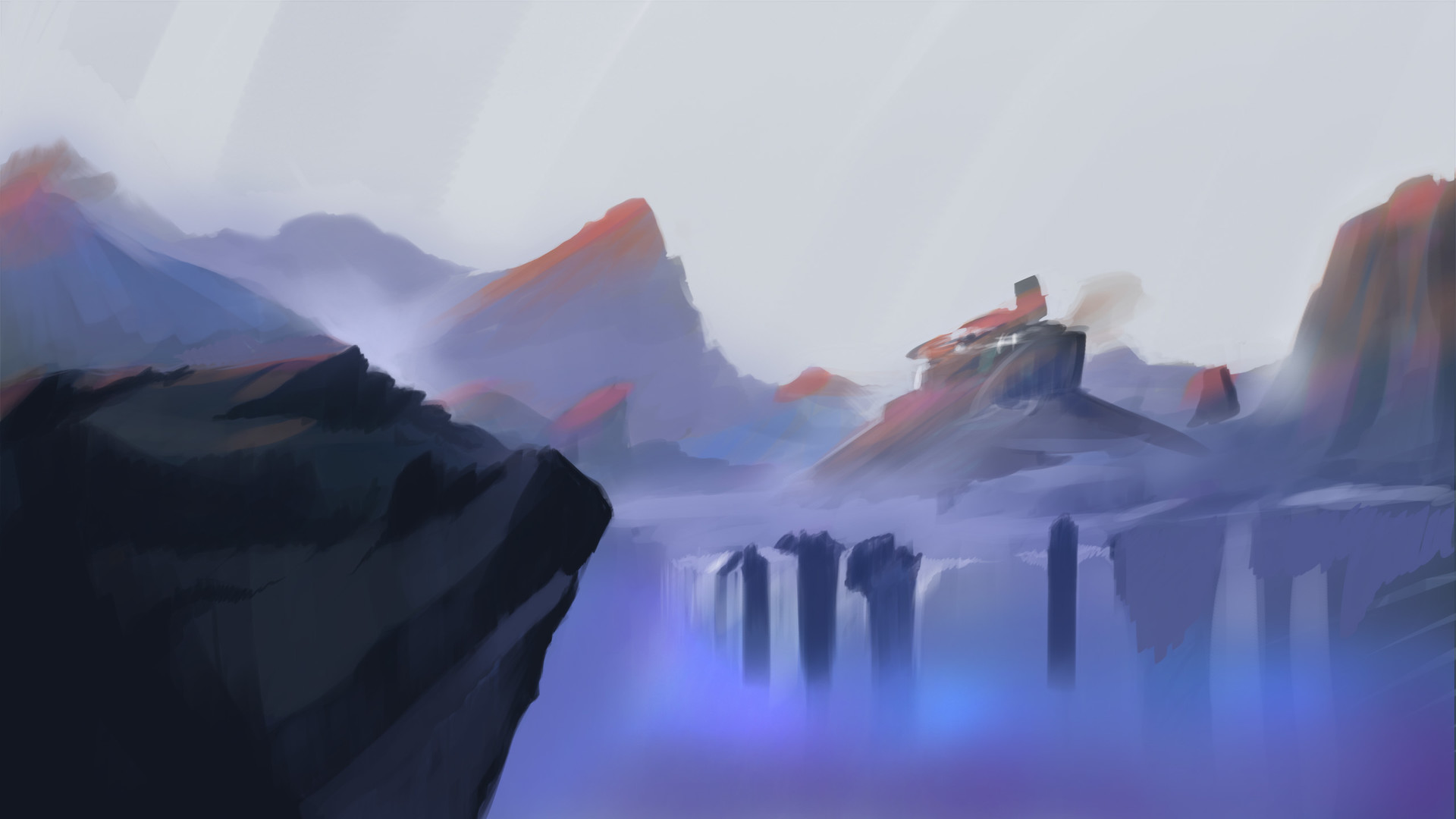 ArtStation - Fantasy World Artwork - Brush testing