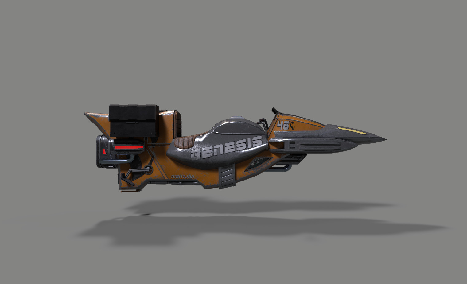 ArtStation - Sci-Fi Vehicles: Hover Bike
