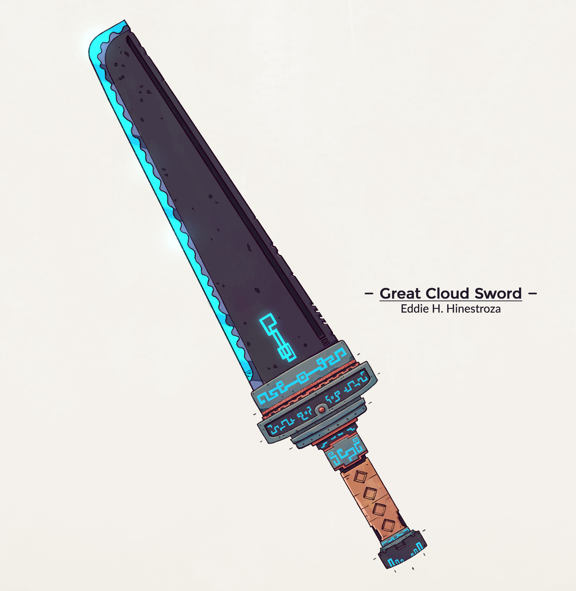 ArtStation - Cloud Great Sword