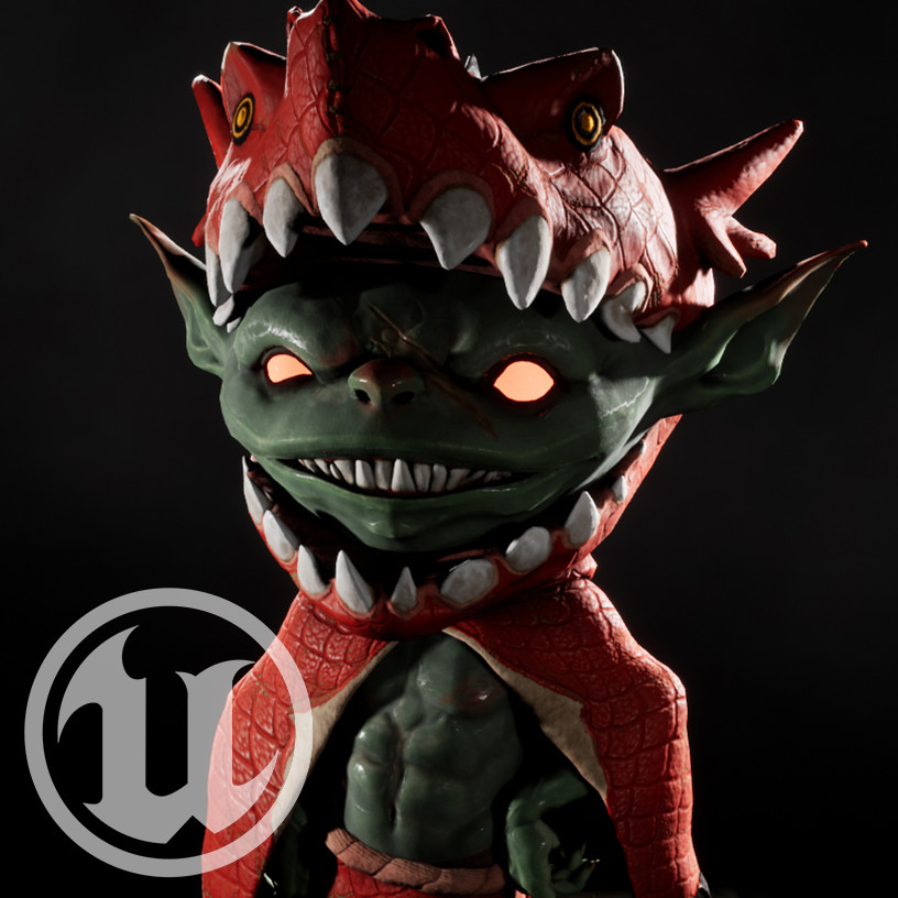 ArtStation - Goblin in Dragon Costume