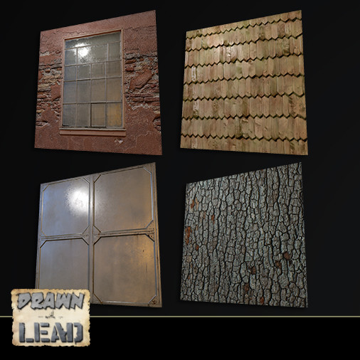 ArtStation - PBR Photoshop Textures