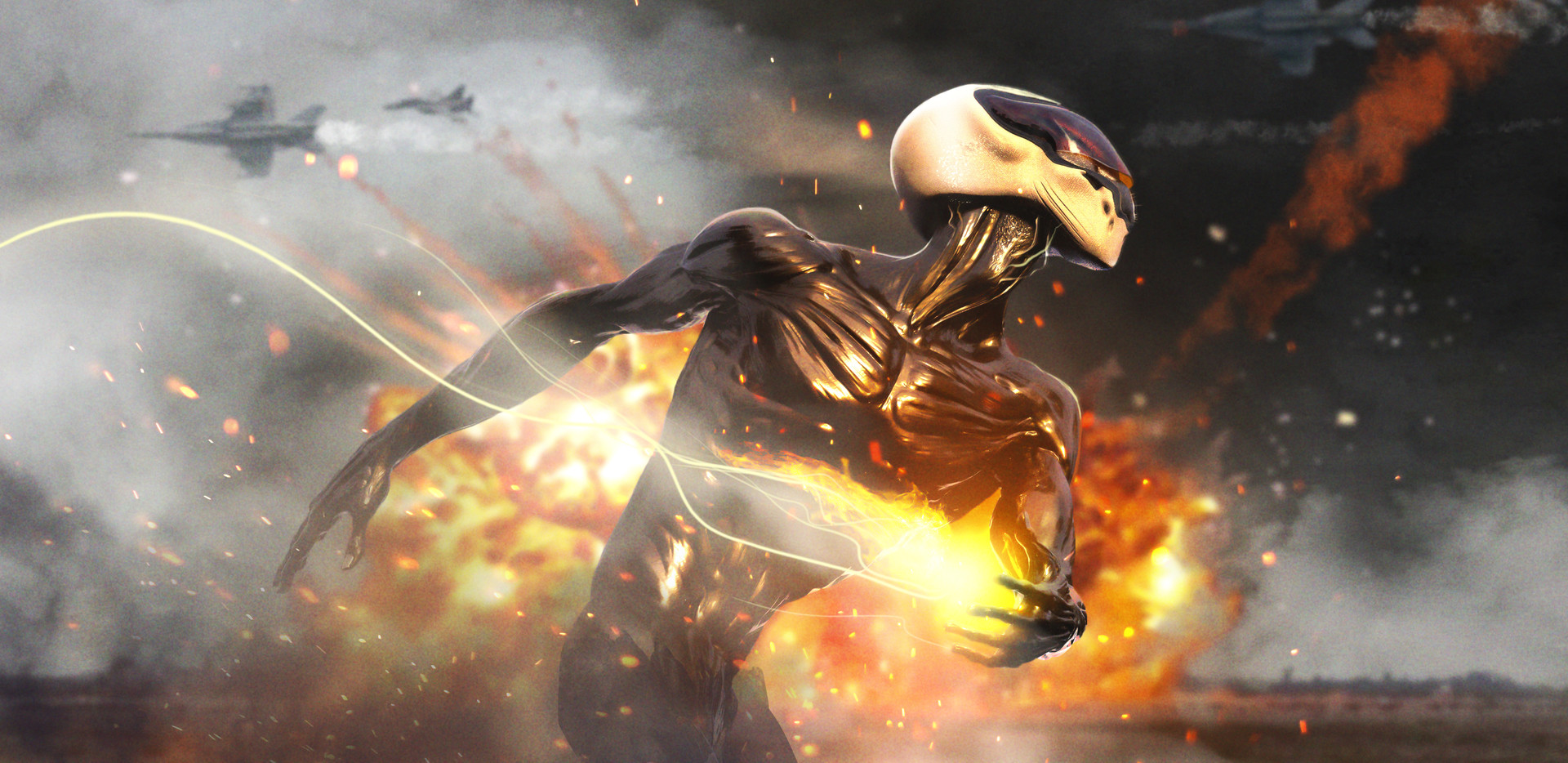 ArtStation - Desperate defense