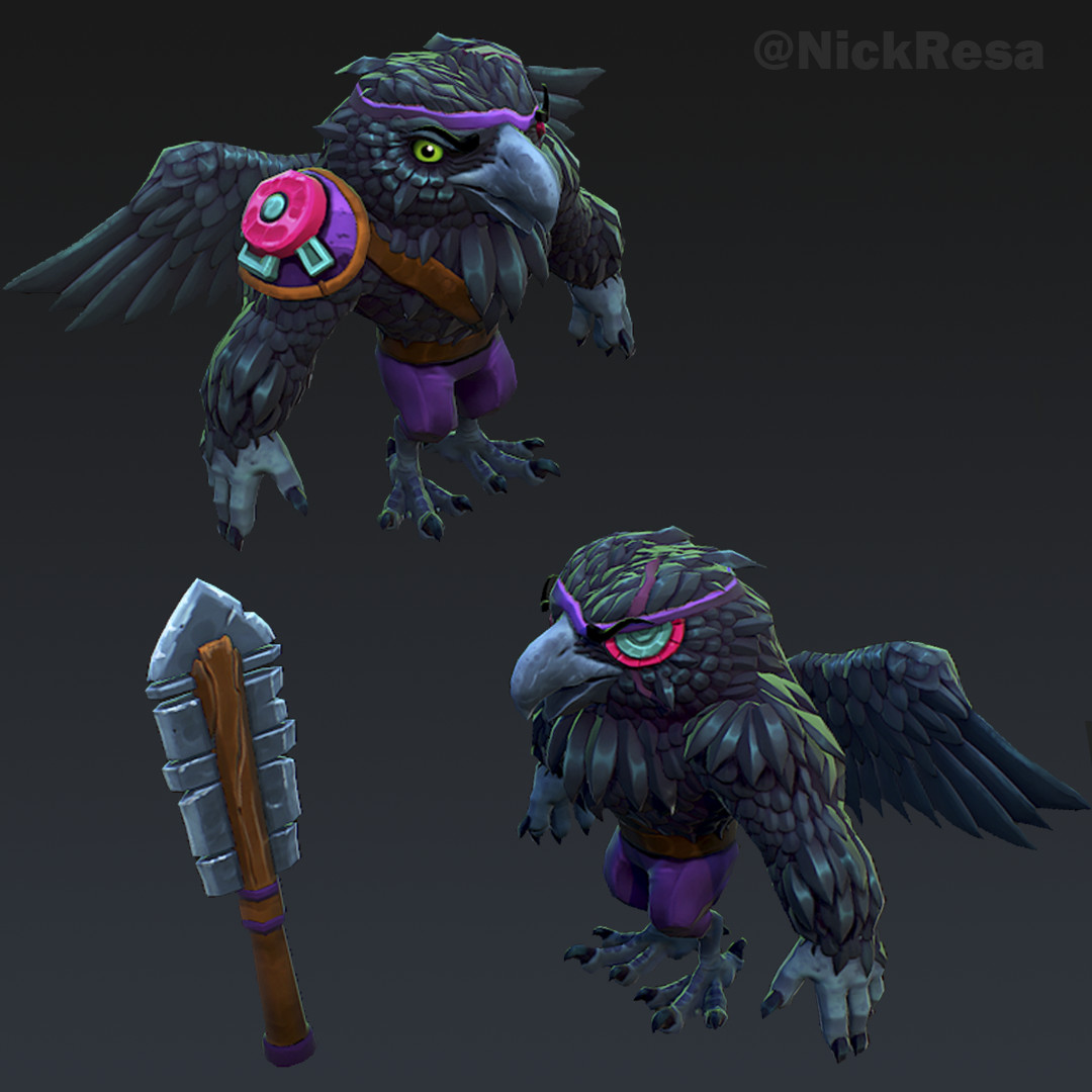 ArtStation - Hero Academy 2 - Talon