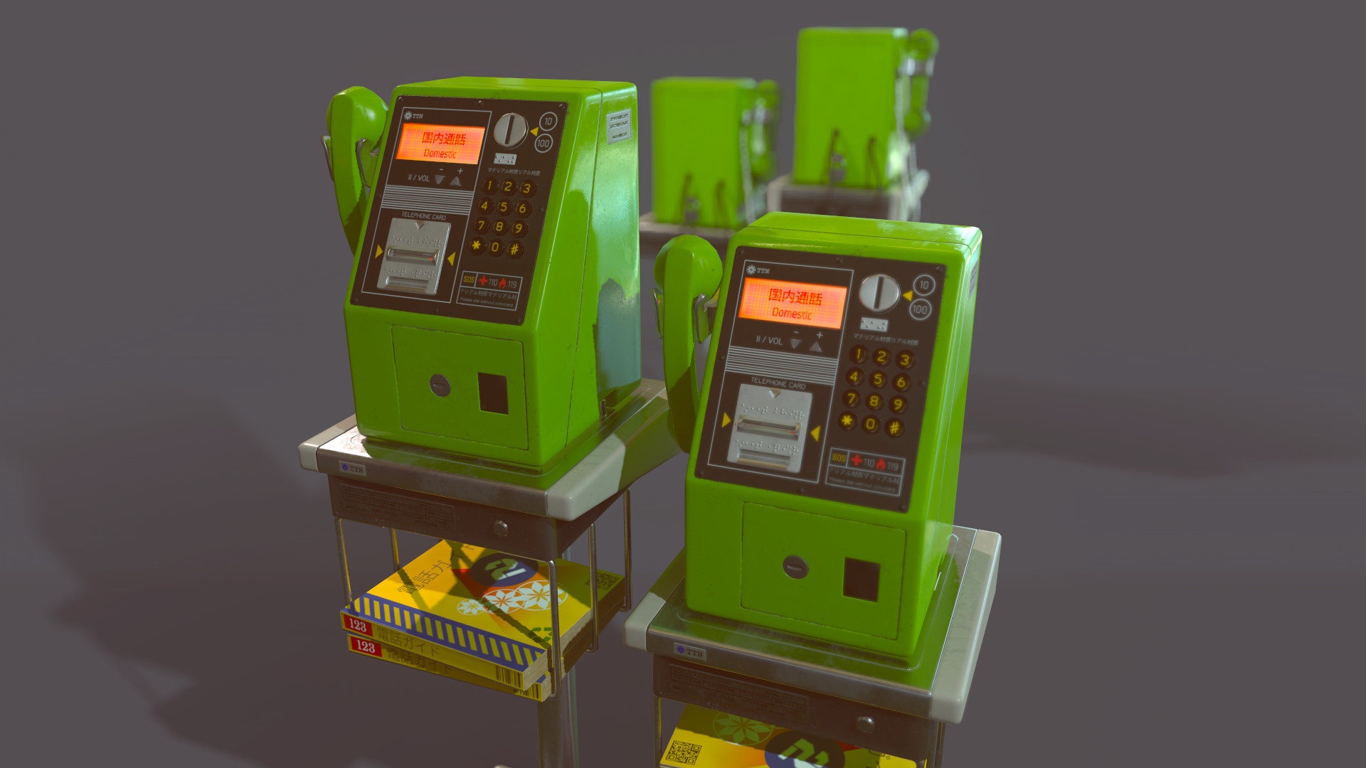 ArtStation - Subway Props - Vol 1