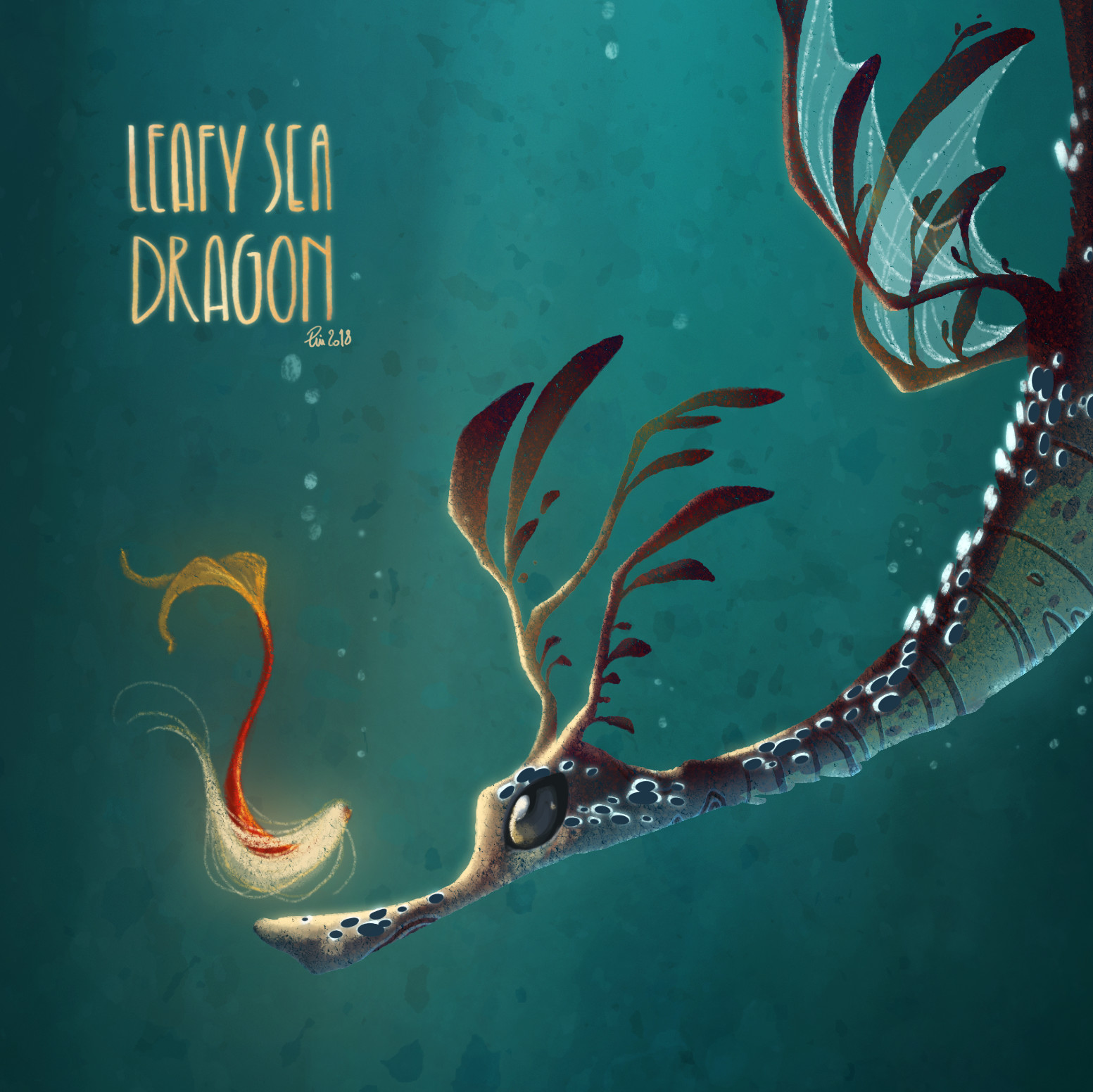 ArtStation - Leafy Sea Dragon