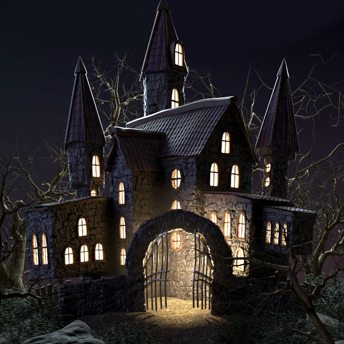 ArtStation - Monster Mystery Mansion