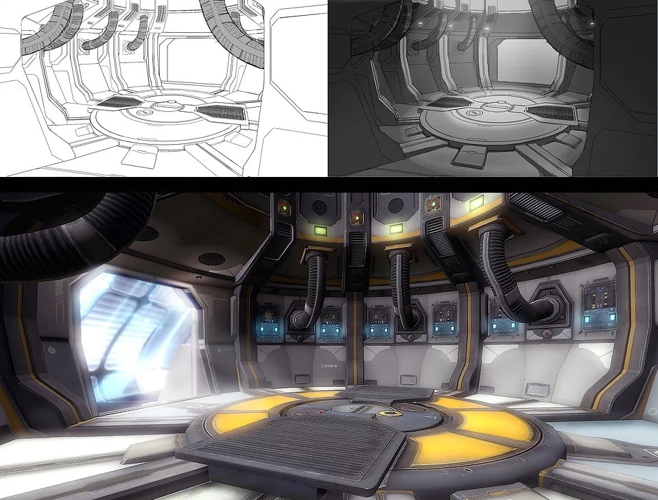 ArtStation - Sci-Fi Chamber