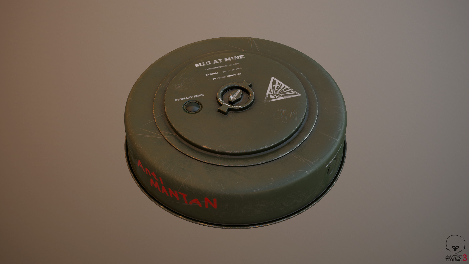 ArtStation - M15 Anti-Tank Mine