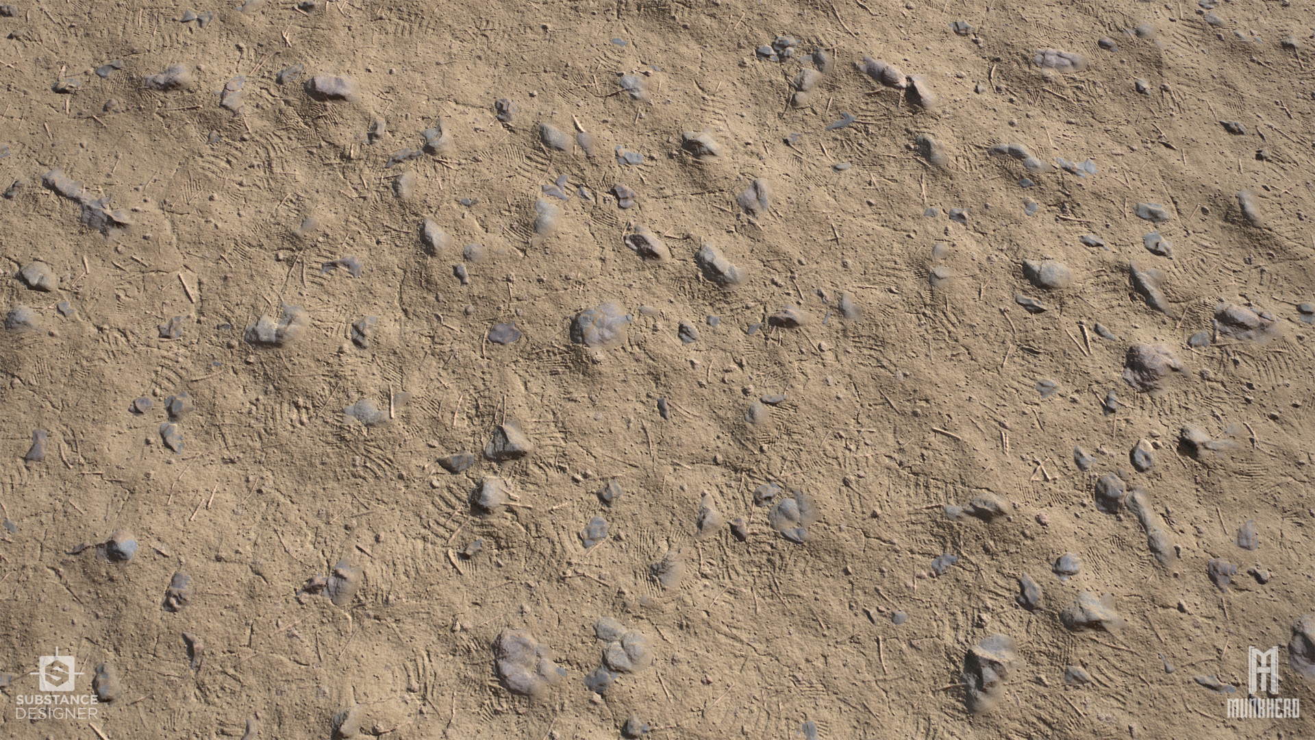ArtStation - Dry Rocky Soil