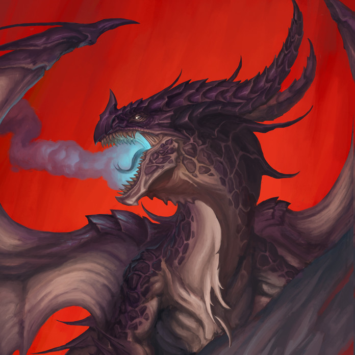 ArtStation - Dragon on Crimson