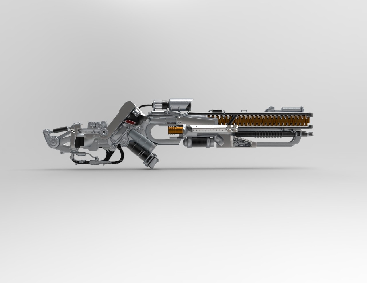 ArtStation - Rocket Raccoon RailGun Infinity War