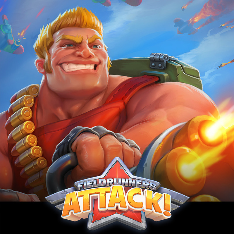 Marcel Hampel - Fieldrunners Attack! Illustrations