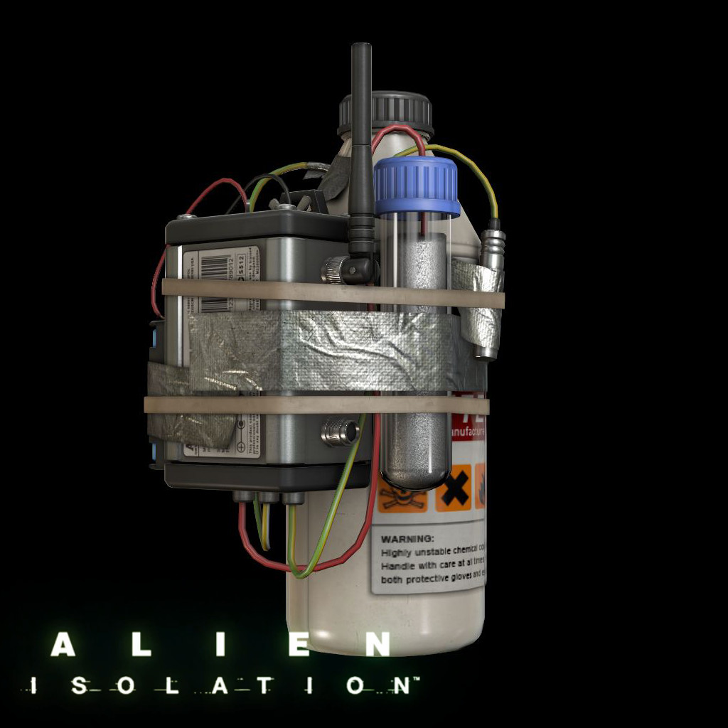 ArtStation - Alien Isolation IED's