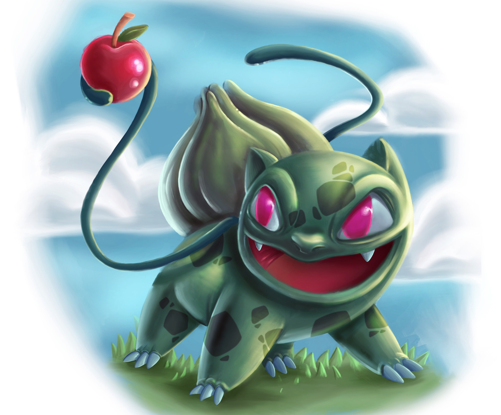 ArtStation - Bulbasaur illustration