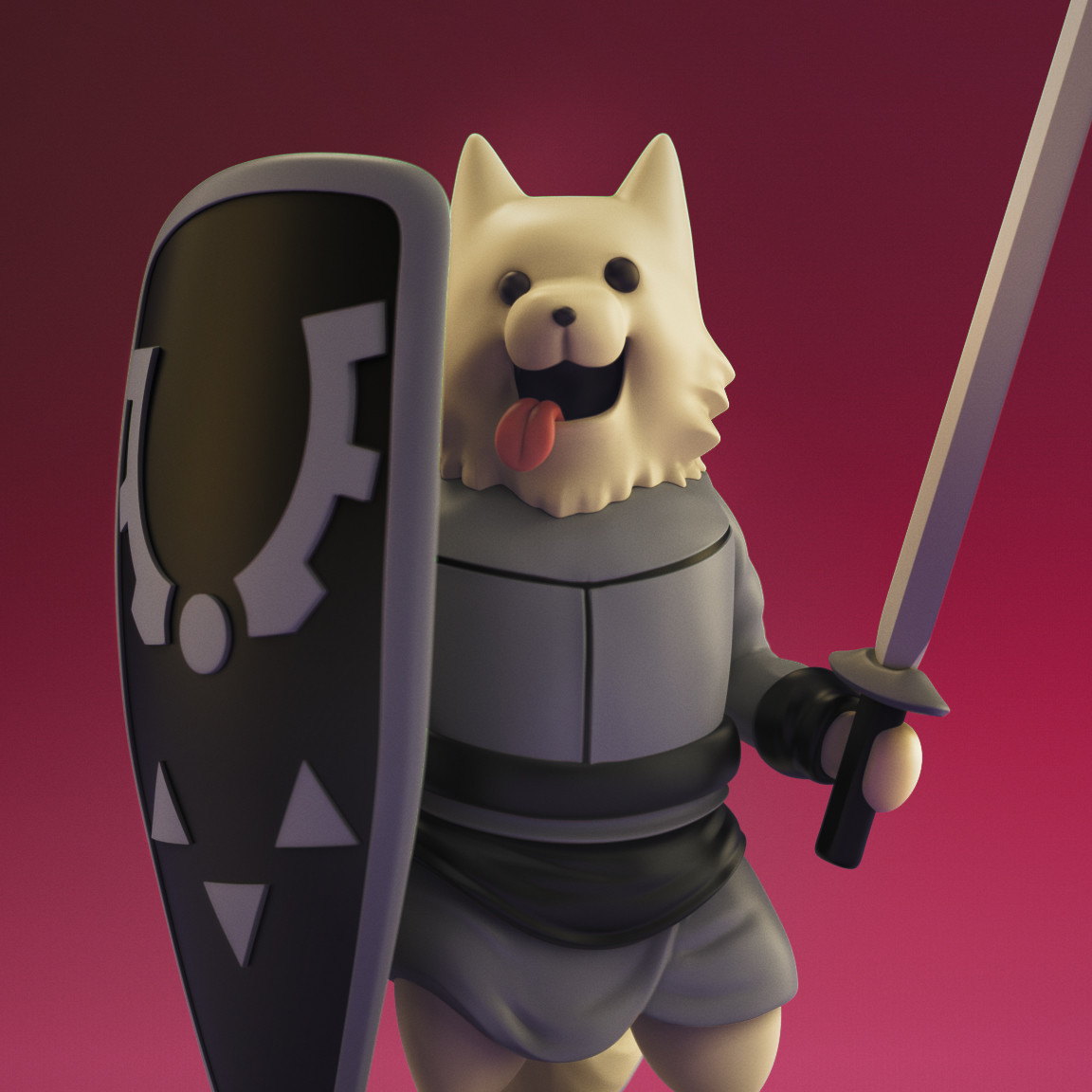 ArtStation - Undertale: Lesser Dog