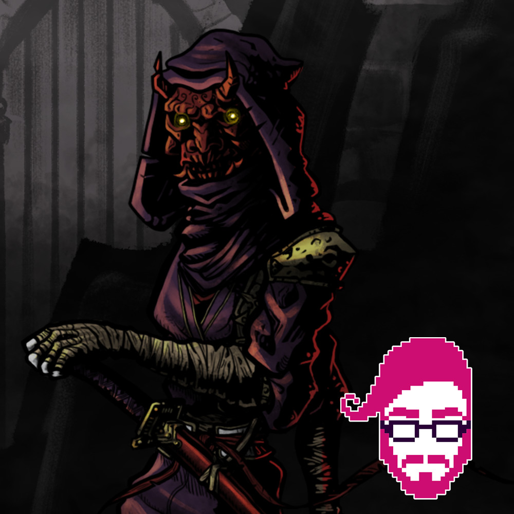 ArtStation - Penumbral Ninja - Pathfinder RPG Character Portrait