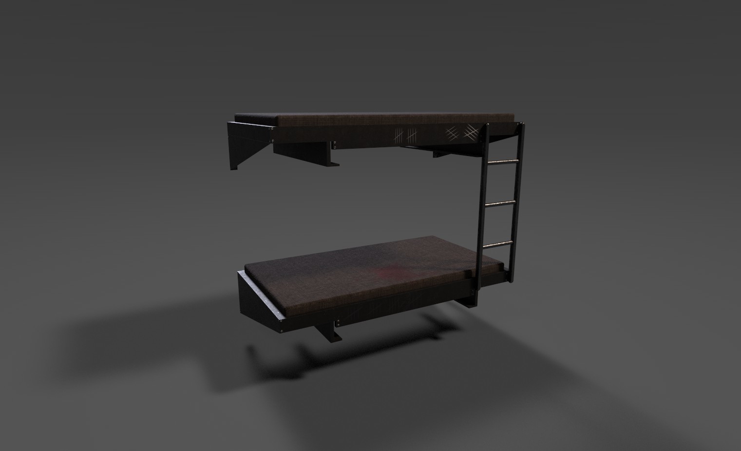 ArtStation - Prison Bed