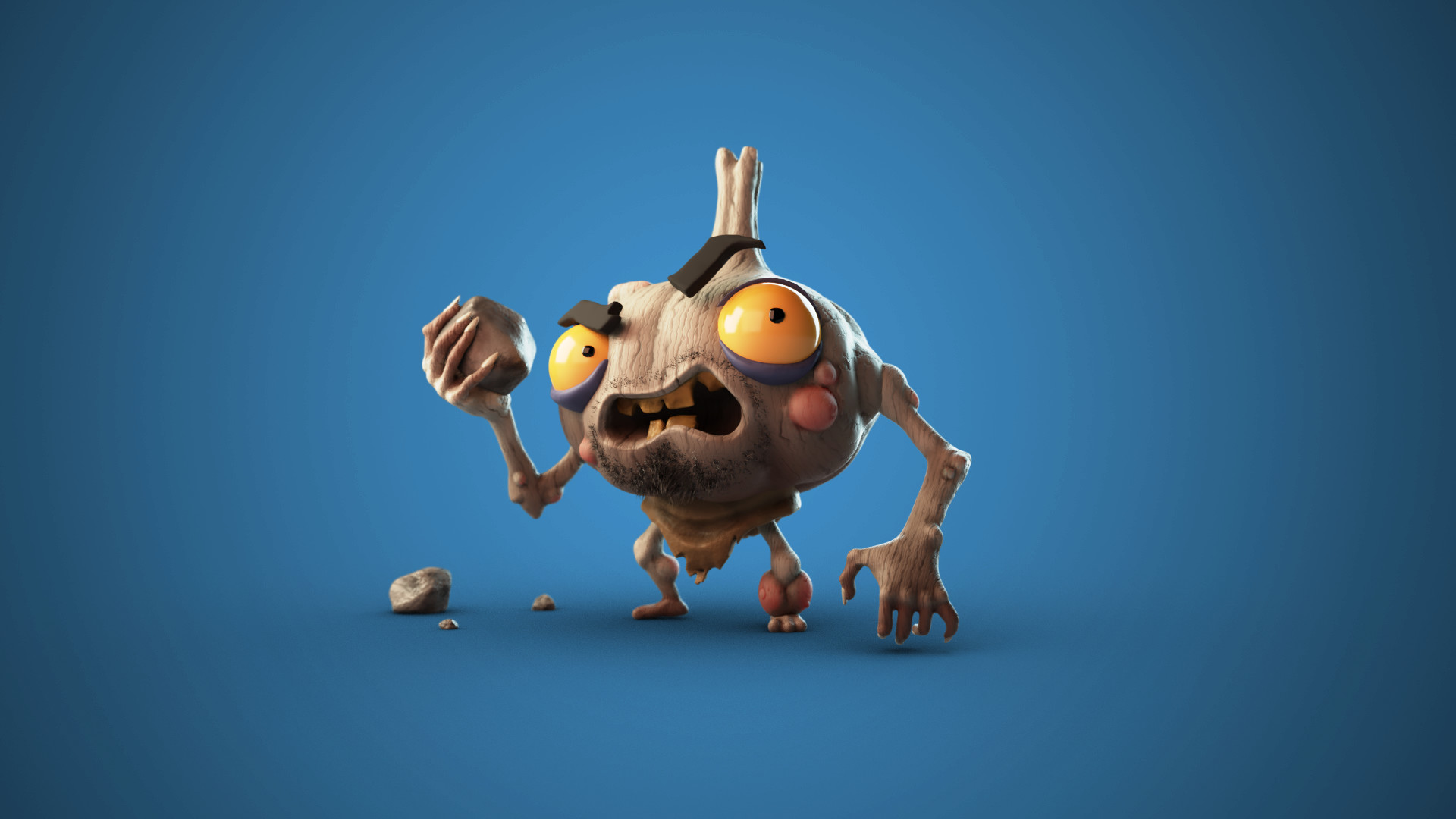 ArtStation - Evil Garlic 3D sculpt