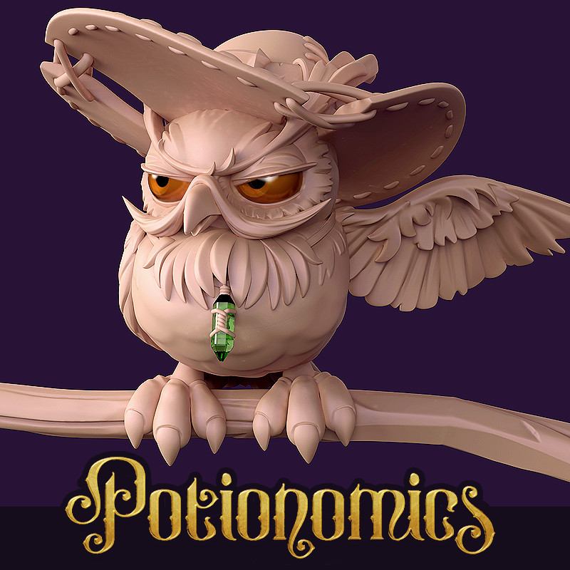 ArtStation - Owl - Potionomics