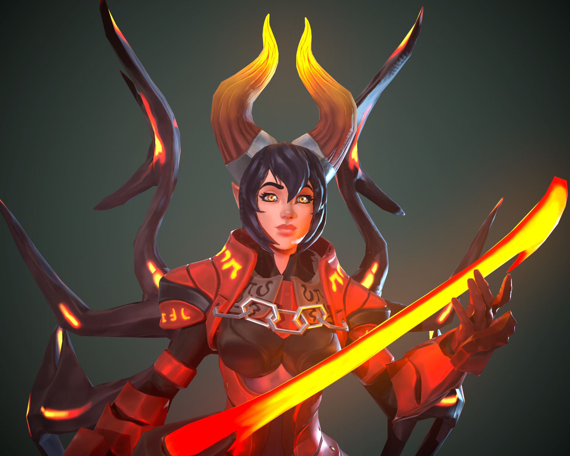 ArtStation - Female Doombringer