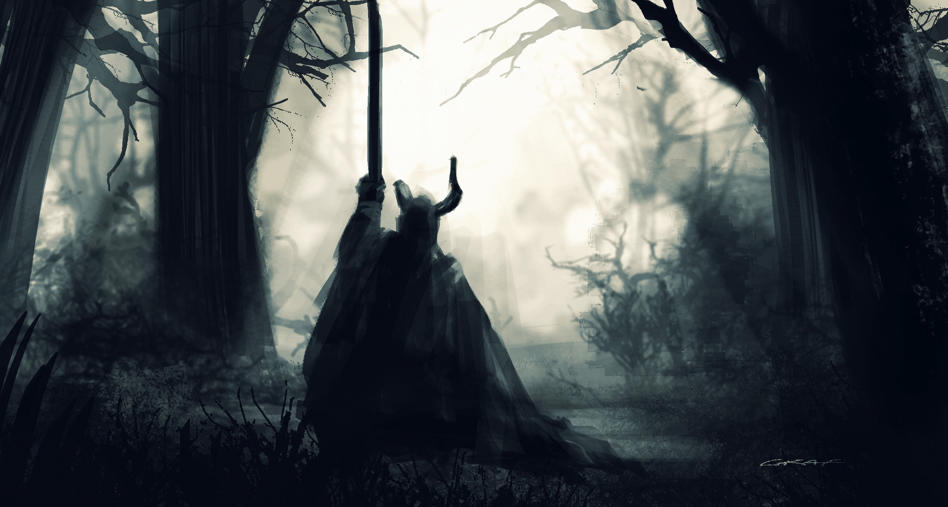 ArtStation - lonely knight