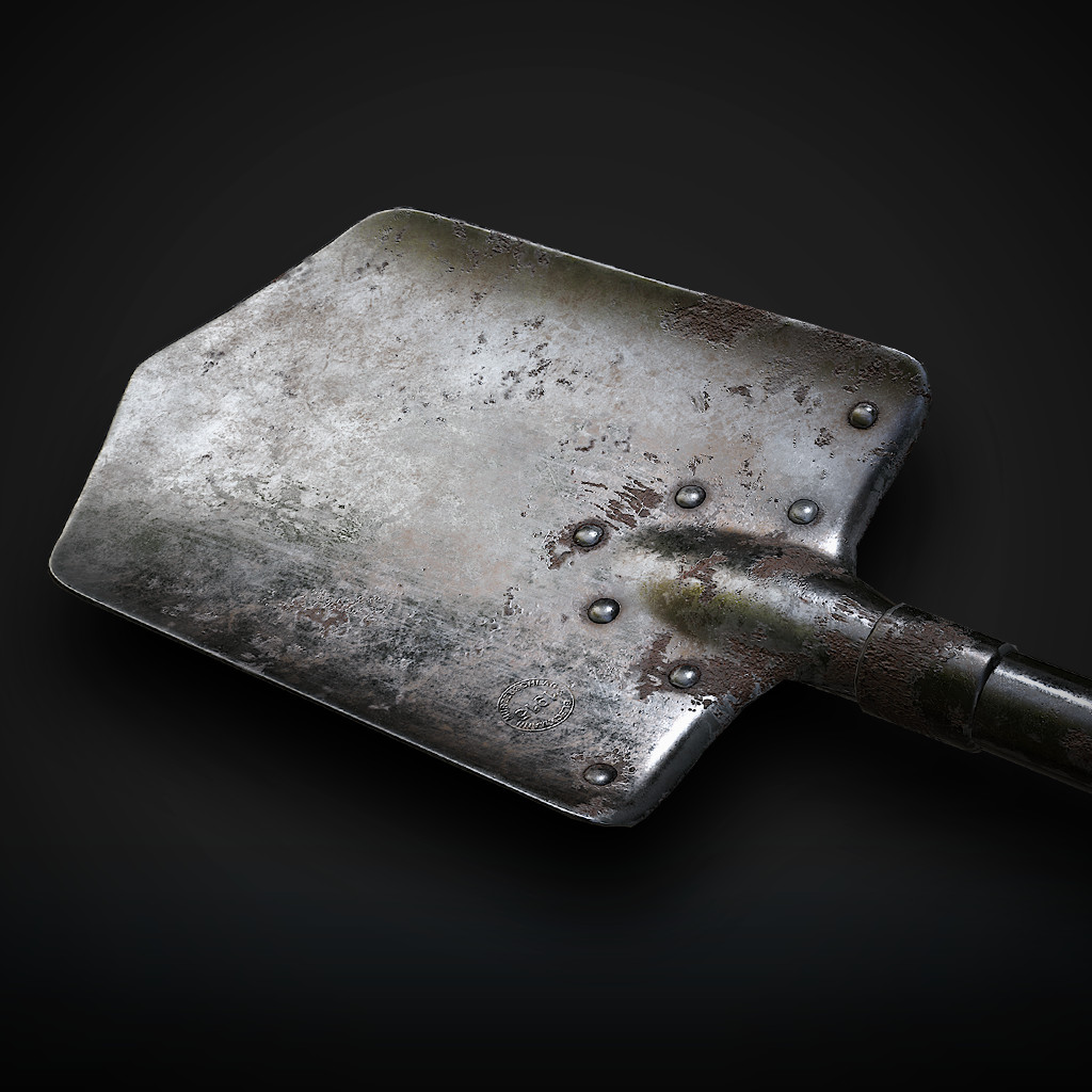 ArtStation - WW1 - German Trench Shovel
