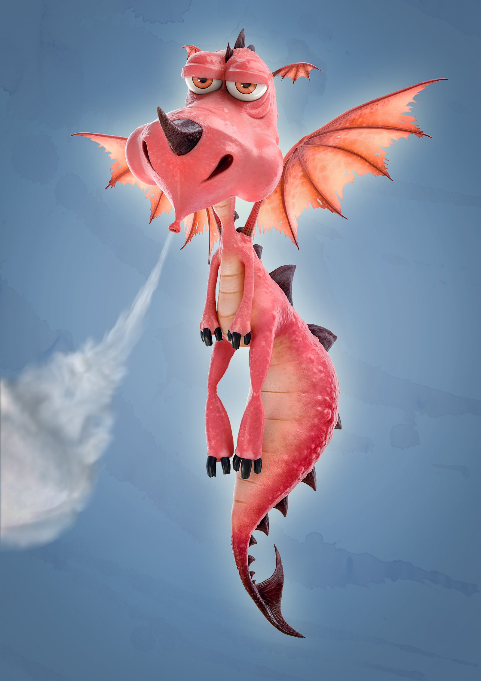 ArtStation - sad dragon