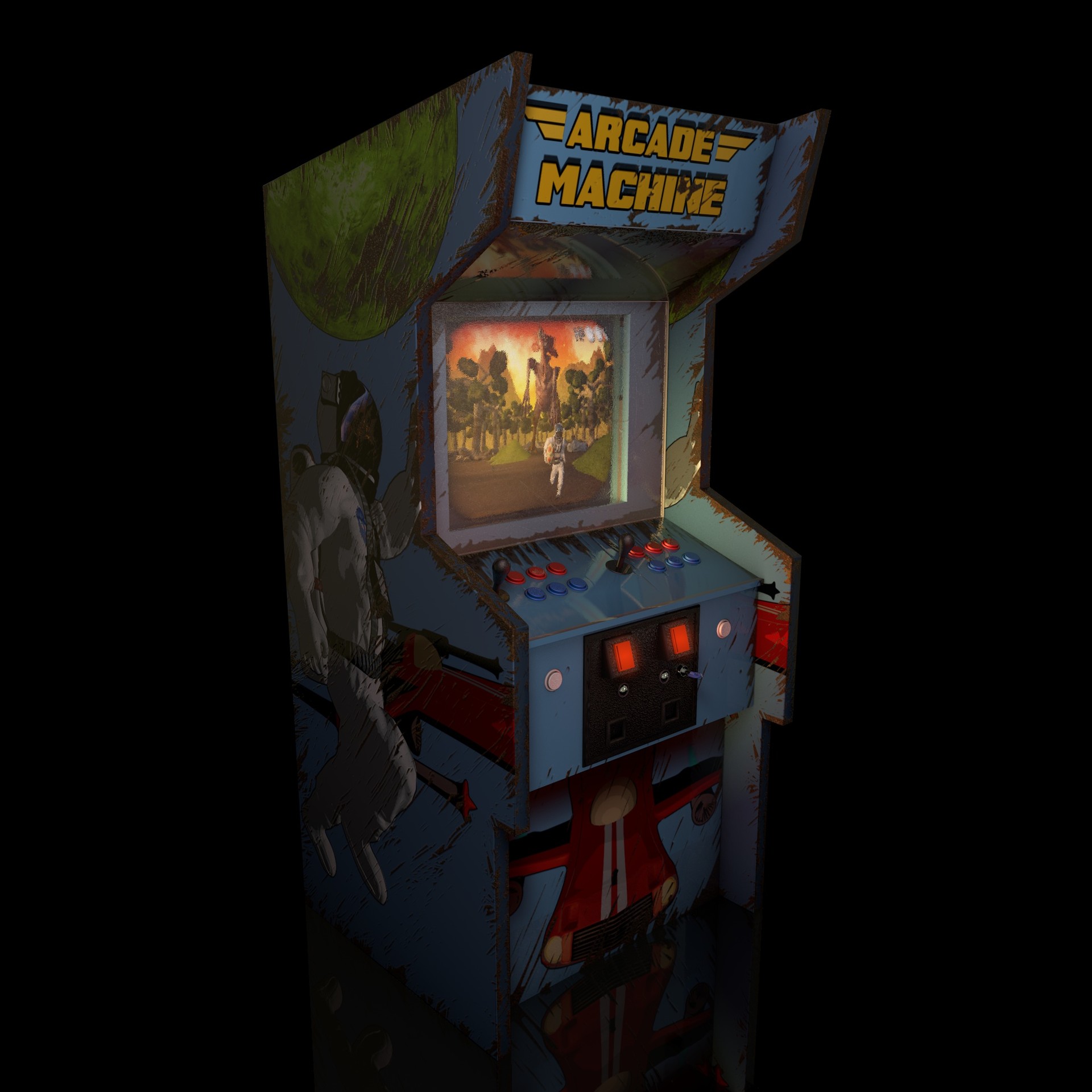 ArtStation - Arcade Machine