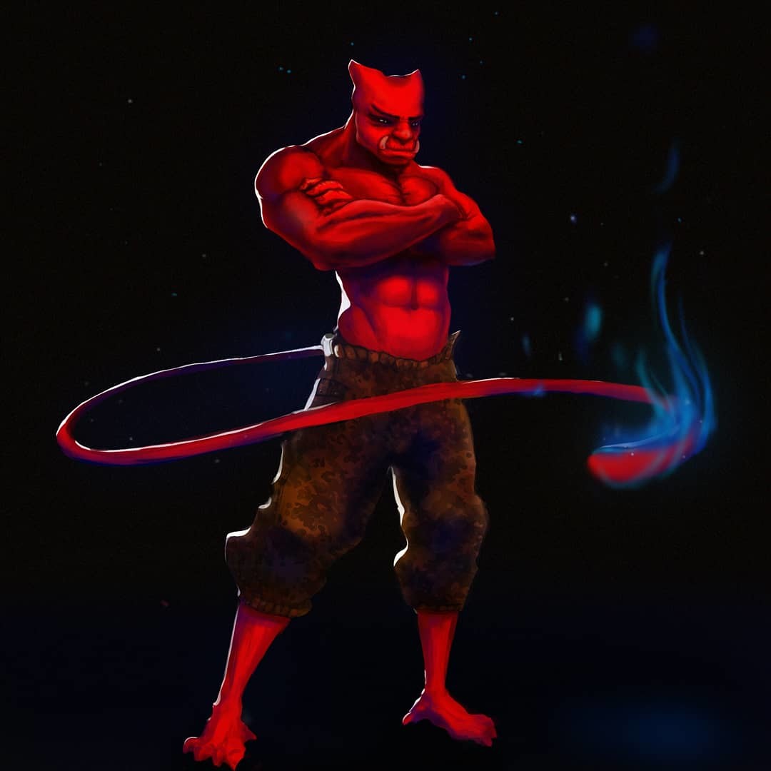 ArtStation - Red panther