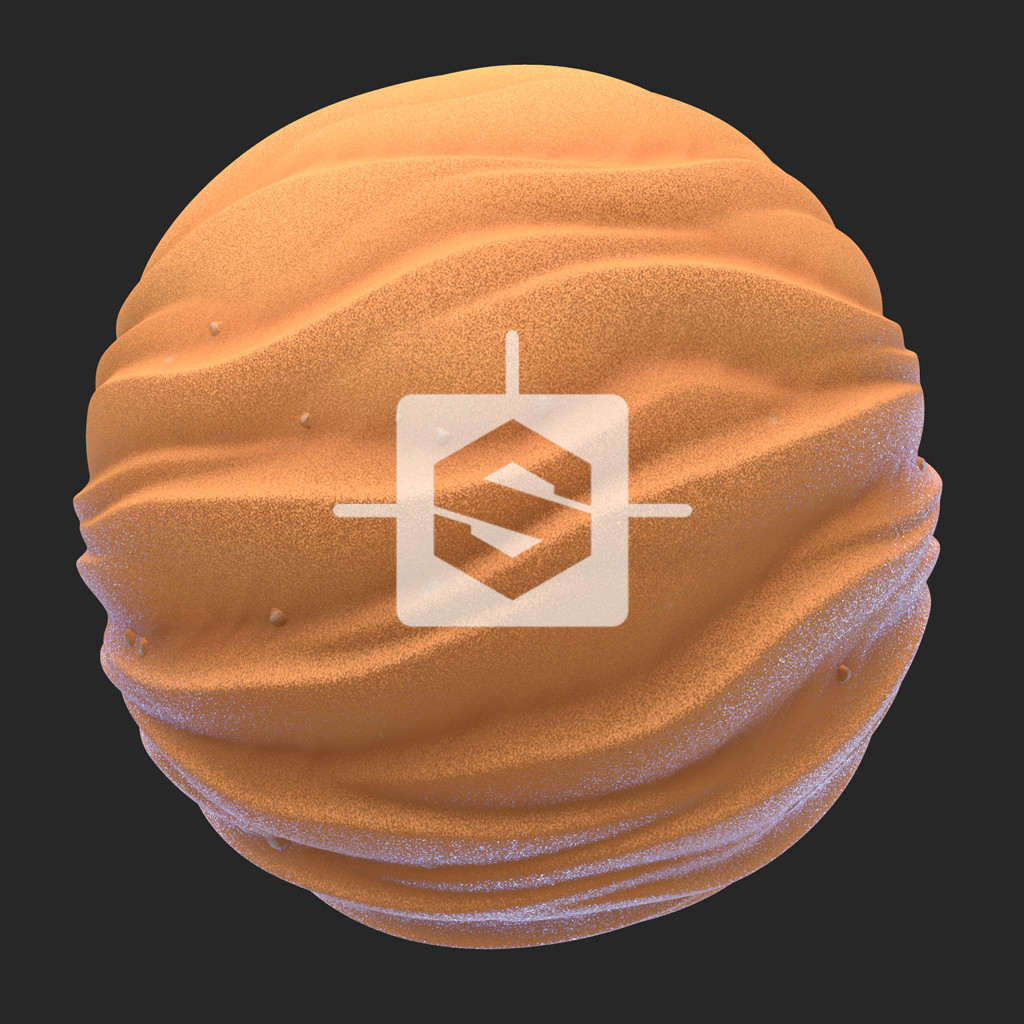 ArtStation - Stylised Desert Sand (Substance Designer)