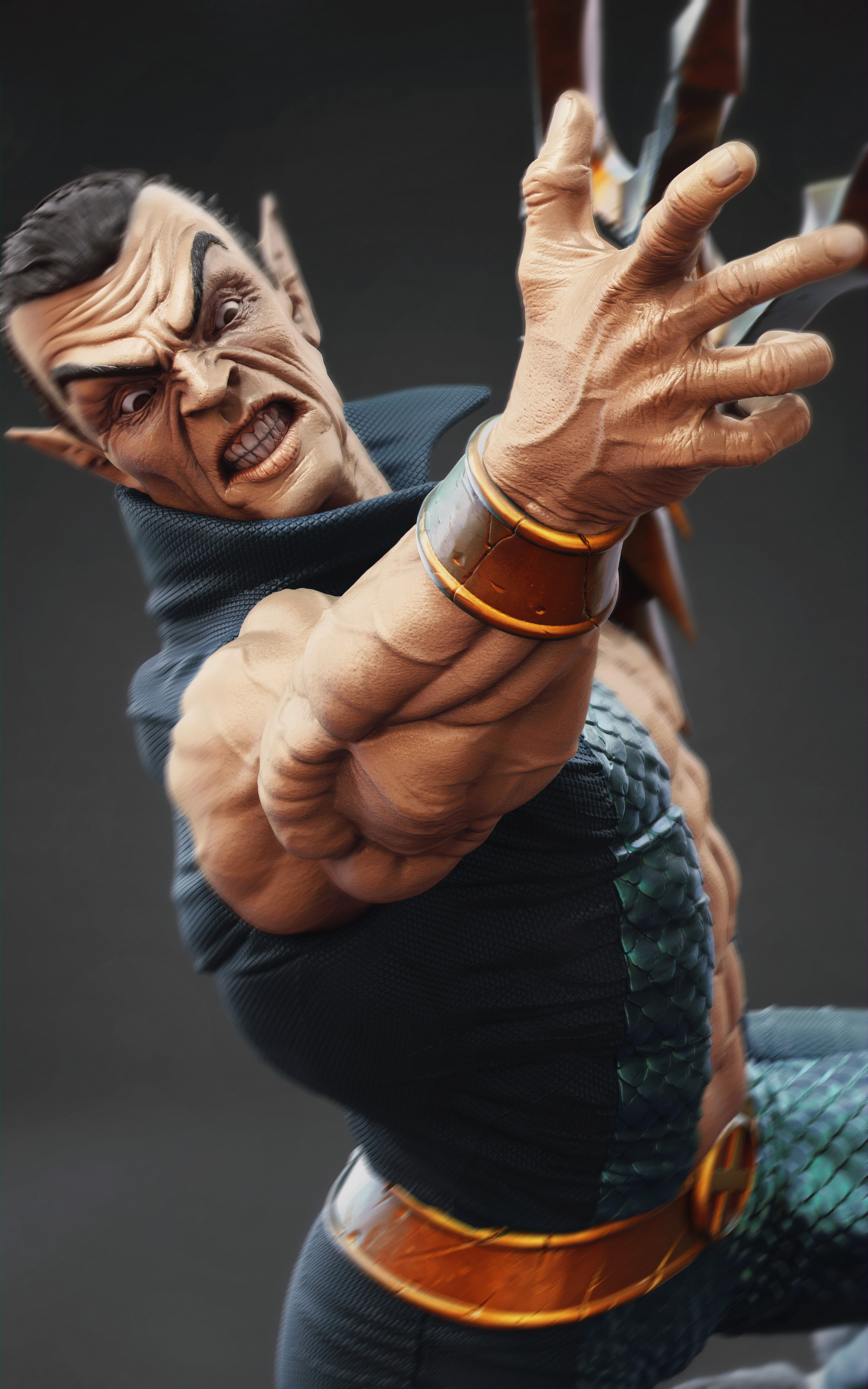 ArtStation - Namor ( Avengers vs X-Mens Fan Art Diorama )