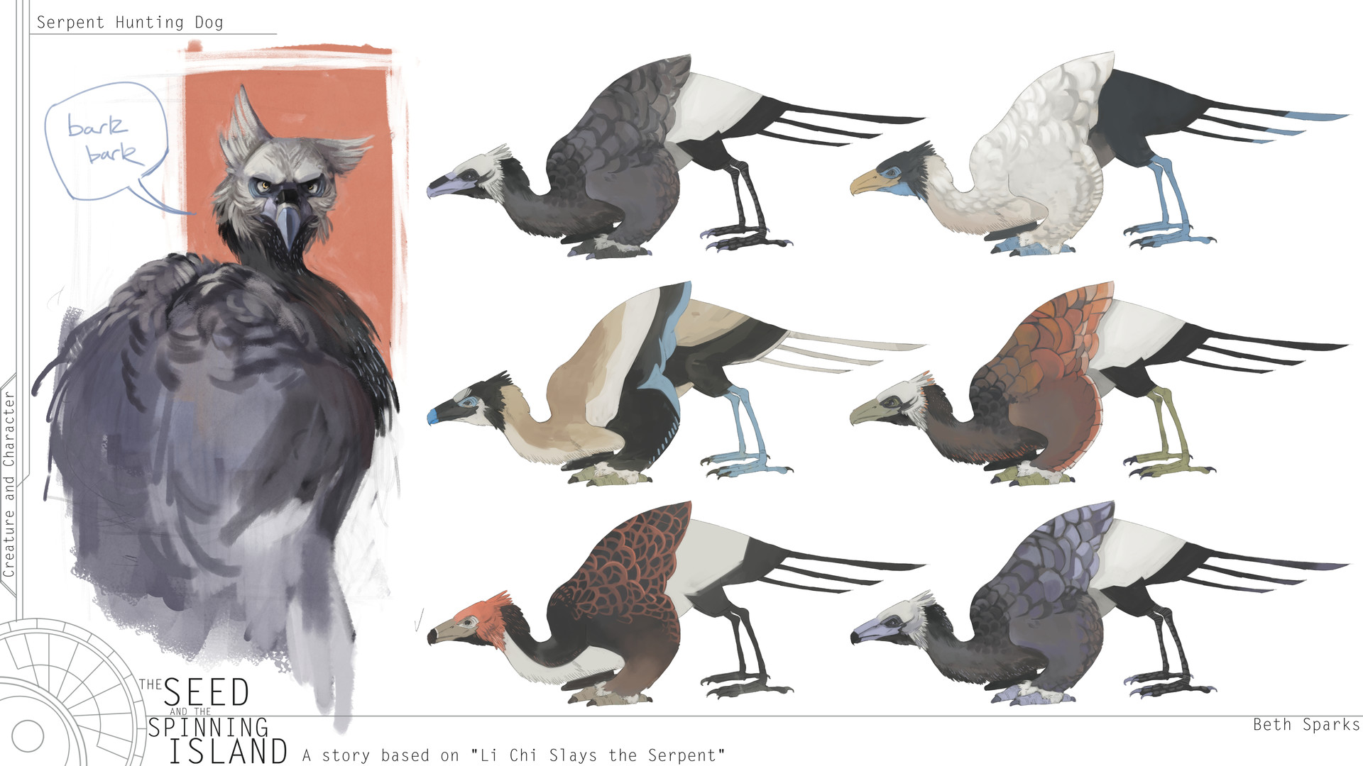 ArtStation - The Seed and the Spinning Island slides