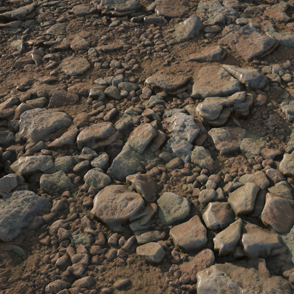 Tom Jacobs - Desert stones and rocks III