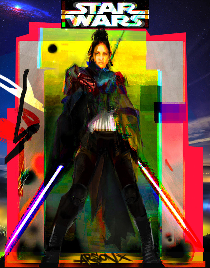 ArtStation - Ronin Warrior Jedi Princess