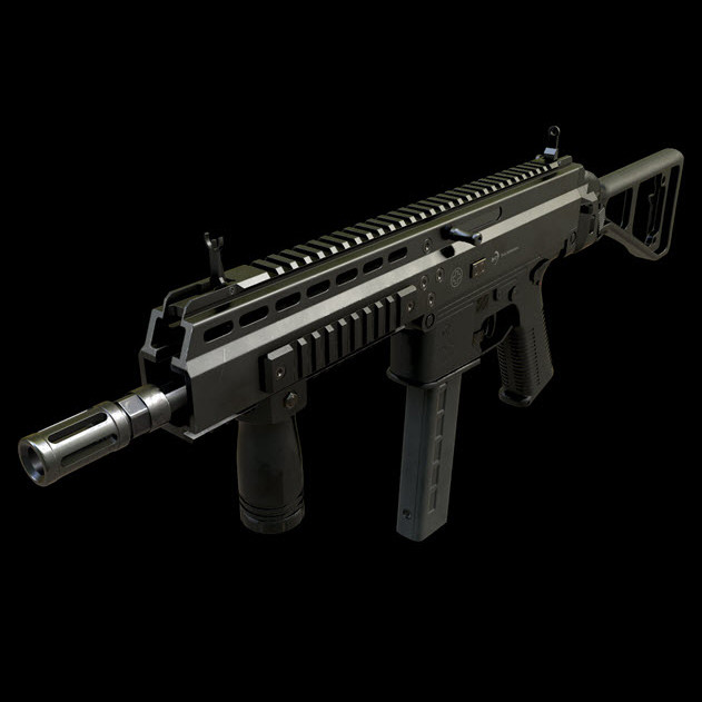 ArtStation - APC9-P semiautomatic carbine Game Ready Asset