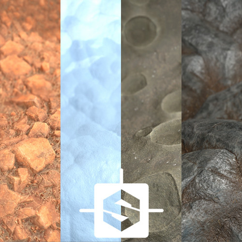 ArtStation - Procedural materials - Various ground