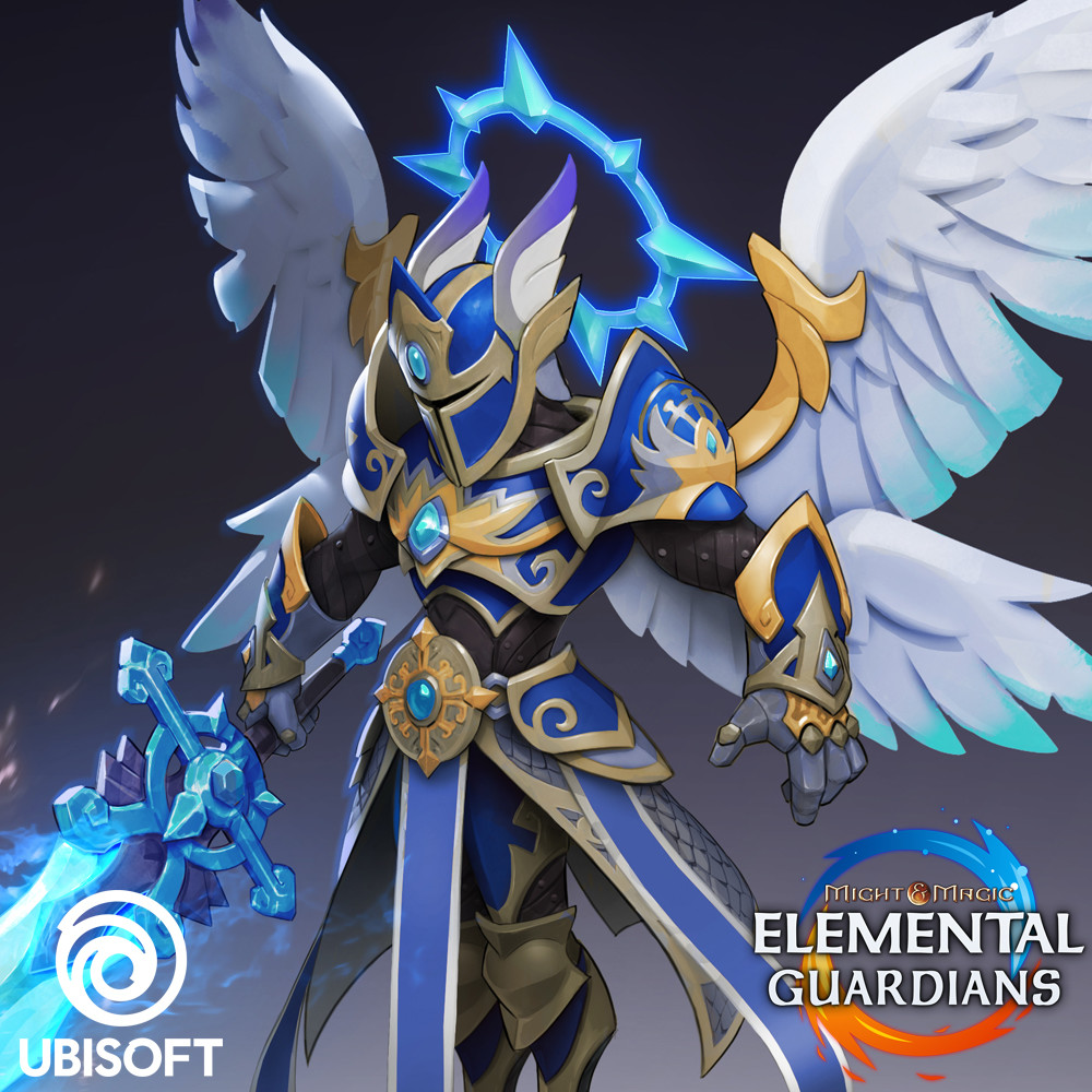 ArtStation - Angel Justicar - Might & Magic Elemental Guardians