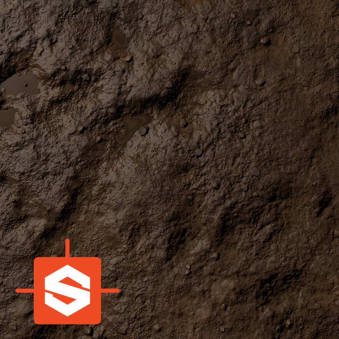 ArtStation - Wet Mud Substance Material